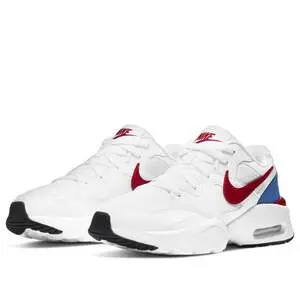 Nike Max Fusion Low Top Sneakers - White/red