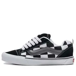 VANS Knu Skool Mega Check Sneakers - Black/white