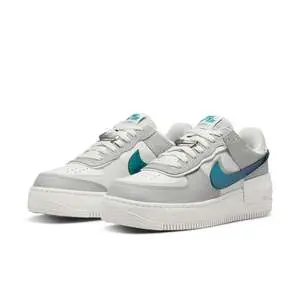 Nike Force 1 Shadow Sneakers - White/blue