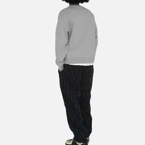 Nike X Stussy Crew Fleece Sweatshirt - Grey