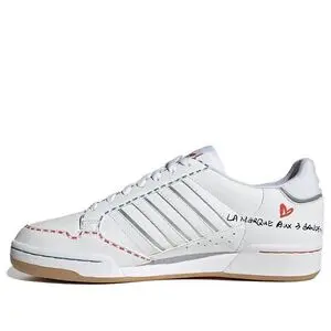 Adidas Continental 80 Stripes Embroidered Flower Sneakers