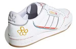 Adidas Continental 80 Stripes Embroidered Flower Sneakers