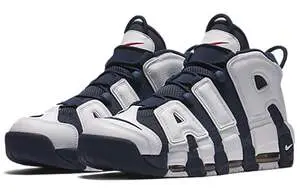 Nike More Uptempo Sneakers - White/blue