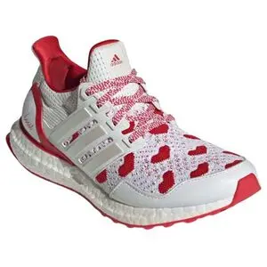Adidas Ultra Boost 1.0 'valentines Day' Sneakers - Cloud White/zero Metallic/better Scarlet