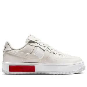 Nike Force 1 Fontanka Low Top Sneakers - White/red