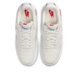 Nike Force 1 Fontanka Low Top Sneakers - White/red