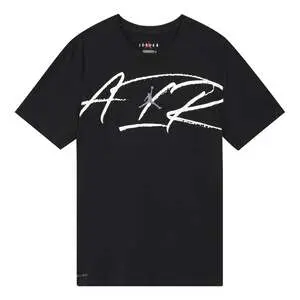 JORDAN Air Script Basketball Short Sleeve - Black