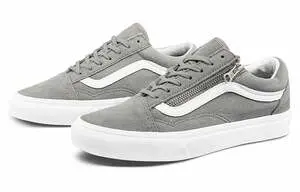 VANS Old Skool Zip Low-top Sneakers - Gray/white
