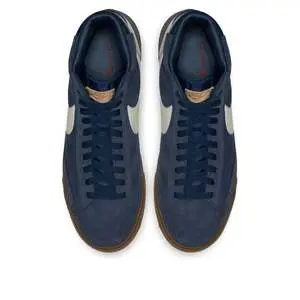 Nike Blazer Mid Retro High Top Sneakers - Navy Blue