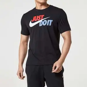 Nike As Tee Just Do It Swoosh - Black
