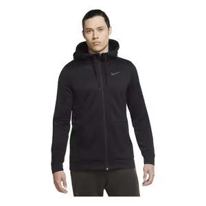 Nike Therma Full-zip Hooded Jacket - Black
