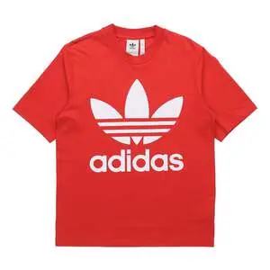 Adidas Originals Logo Short Sleeve Tee - Red