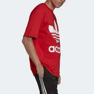 Adidas Originals Logo Short Sleeve Tee - Red