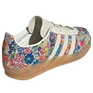 Adidas Gazelle Indoor "liberty London Floral Embroidery" Sneakers - Off/white/multi