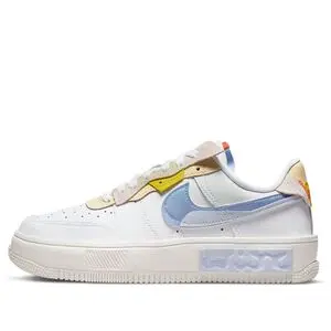Nike Force 1 Fontanka 'set To Rise' Low Top Sneakers - White/blue/yellow