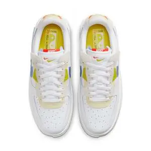 Nike Force 1 Fontanka 'set To Rise' Low Top Sneakers - White/blue/yellow
