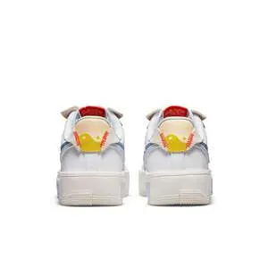 Nike Force 1 Fontanka 'set To Rise' Low Top Sneakers - White/blue/yellow