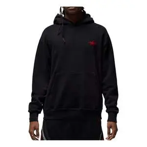 JORDAN X Awake Ny Fleece Hoodie - Black/sail/university Red