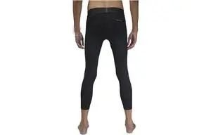 Nike Solid Color Alphabet Sports Pants Black