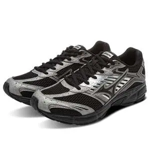 Mizuno Speed 2010 Athletic Lace Up Sneakers - Black/silver
