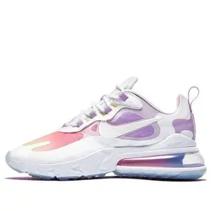 Nike Nike Air Max 270 React Athletic Sneakers White/goldgold