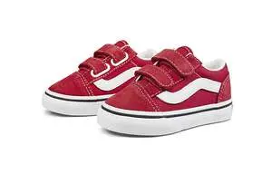 VANS Old Skool V "racing " Toddler Sneakers - Red