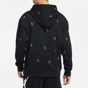 JORDAN Full Print Pullover Hoodie