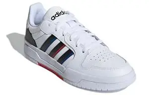 Adidas Entrap "white Black" Sneakers - White/black/red