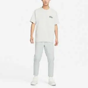 Nike Club Woven Tapered Leg Pants 'light Smoke Gray White