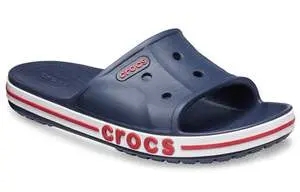 CROCS Bayaband Clog Slides - Bluewhitered
