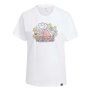 Adidas Graphic T-shirt - White
