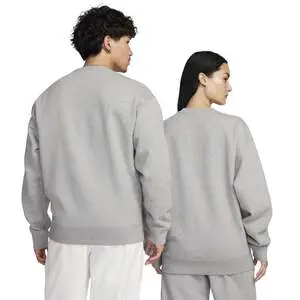 Nike Lab Swoosh Fleece Crewneck - Grey