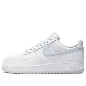 Nike Force 1 Low "pure Platinum" Sneakers - White/grey