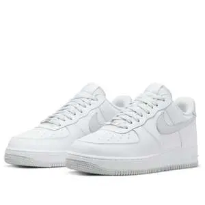 Nike Force 1 Low "pure Platinum" Sneakers - White/grey