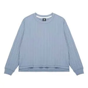 NEW BALANCE Rib-knit Pullover - Blue