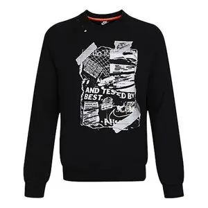 Nike Round Neck Pullover Casual - Black