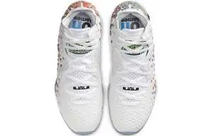 Nike Lebron 17 Ep "air Command Force" Sneakers - White/black/multi-color