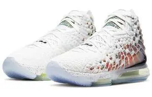 Nike Lebron 17 Ep "air Command Force" Sneakers - White/black/multi-color
