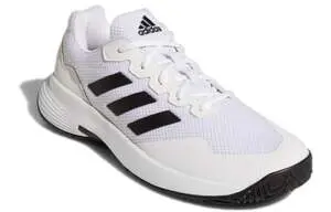 Adidas Gamecourt 2.0 Tennis Sneakers - Cloud White/core Black/cloud White