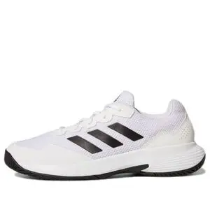 Adidas Gamecourt 2.0 Tennis Sneakers - Cloud White/core Black/cloud White