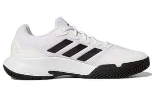 Adidas Gamecourt 2.0 Tennis Sneakers - Cloud White/core Black/cloud White