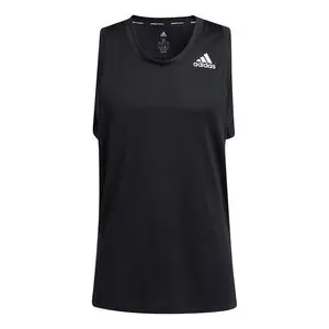 Adidas Hrdy 3s Tnk Casual Sports Breathable Vest - Black