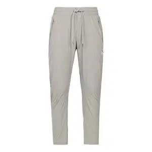 JORDAN Statement Essentials Solid Color Alphabet Embroidered Casual Pants/trousers Gray - Multi-color