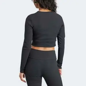 Adidas Essentials Rib Long Sleeve Tee