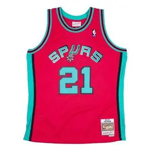 Mitchell & Ness Nba 98-99 Tim Duncan Spurs Retro Basketball Vest - Default Colorway