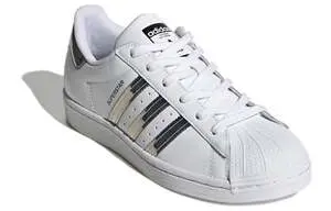Adidas Superstar Metallic 3 Stripes Sneakers - White