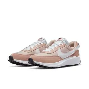 Nike Waffle Debut Low Top Sneakers - Pink/blue