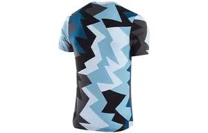 JORDAN Flt Mvp S/s Aop Crew T-shirt - Blue
