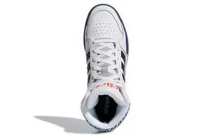 Adidas Entrap Mid High Top Sneakers - White/blue