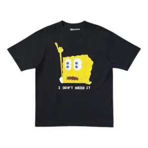 Uniqlo X Cactus Plant Flea Market Spongebob Squarepants T-shirt - Black
